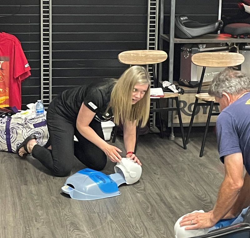 First Aid for Motorcyclists with the Canadian Red Cross and Biker Down ...